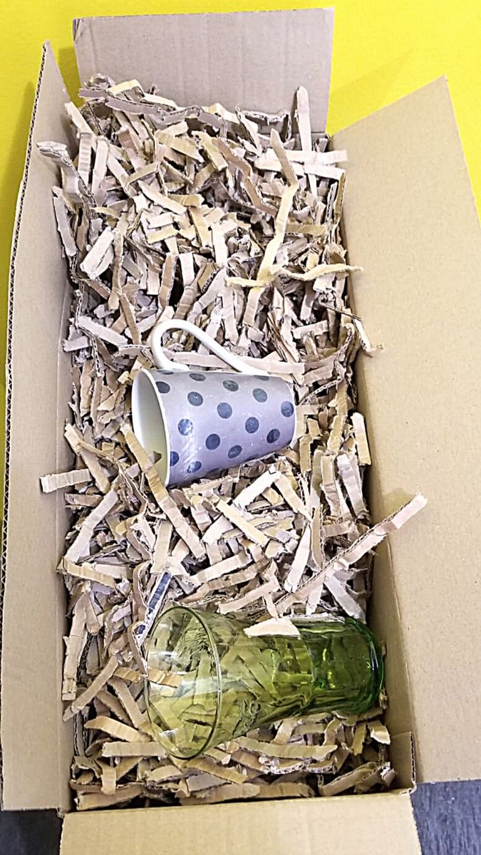 Frisures de calage recyclés | Carton Plein - Carton Plein